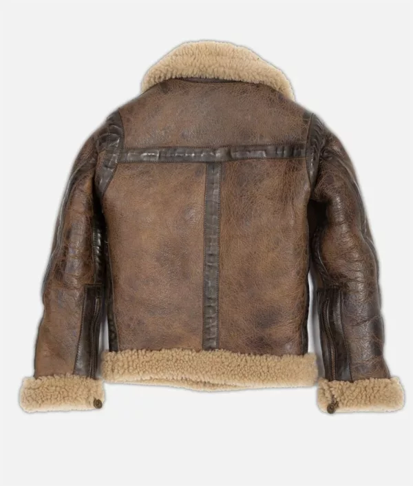 B6 Shearling Jacket | Aviator B6 Sheepskin Jacket | Free Shipping