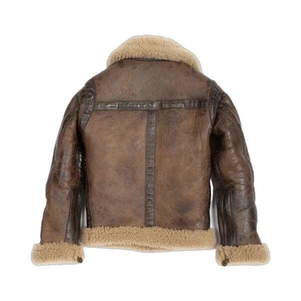 B6 Shearling Jacket | Aviator B6 Sheepskin Jacket | Free Shipping
