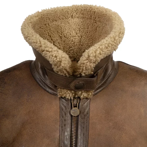 B6 Shearling Jacket | Aviator B6 Sheepskin Jacket | Free Shipping