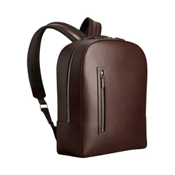 Soft Brown Leather Laptop Backpack | Backpack For Travel