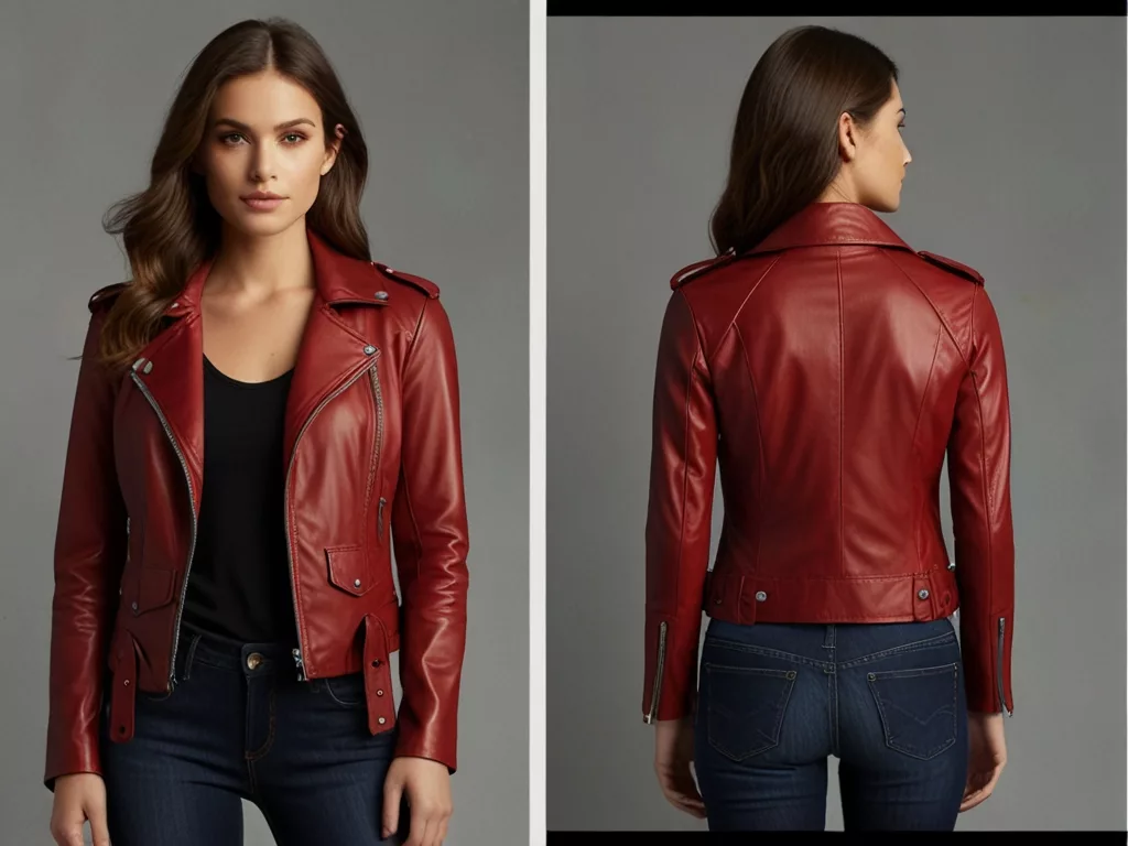 Elevate Your Style: A Color Pairing Guide for Red Leather Jackets - USA ...