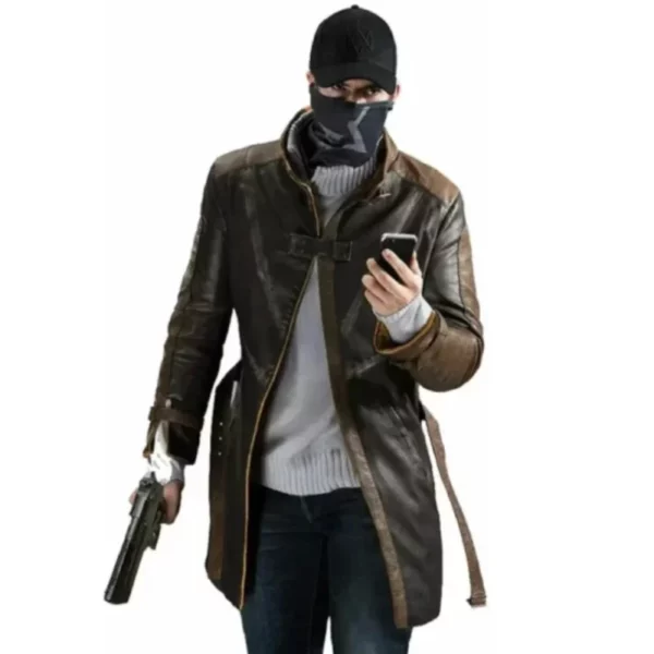 Watch Dogs Aiden Pearce Jacket - USA Leather Jackets