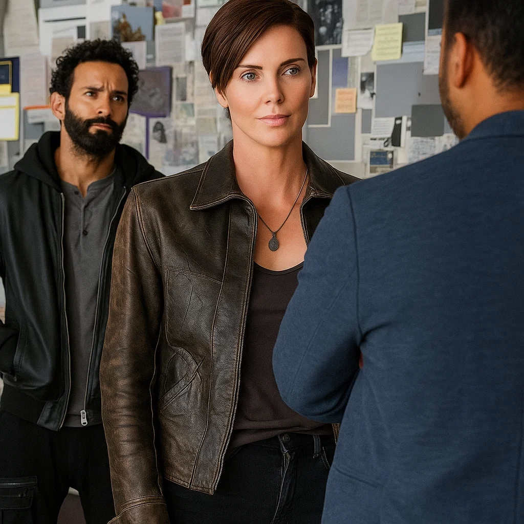 The Old Guard Charlize Theron Leather Jacket | Order It Now