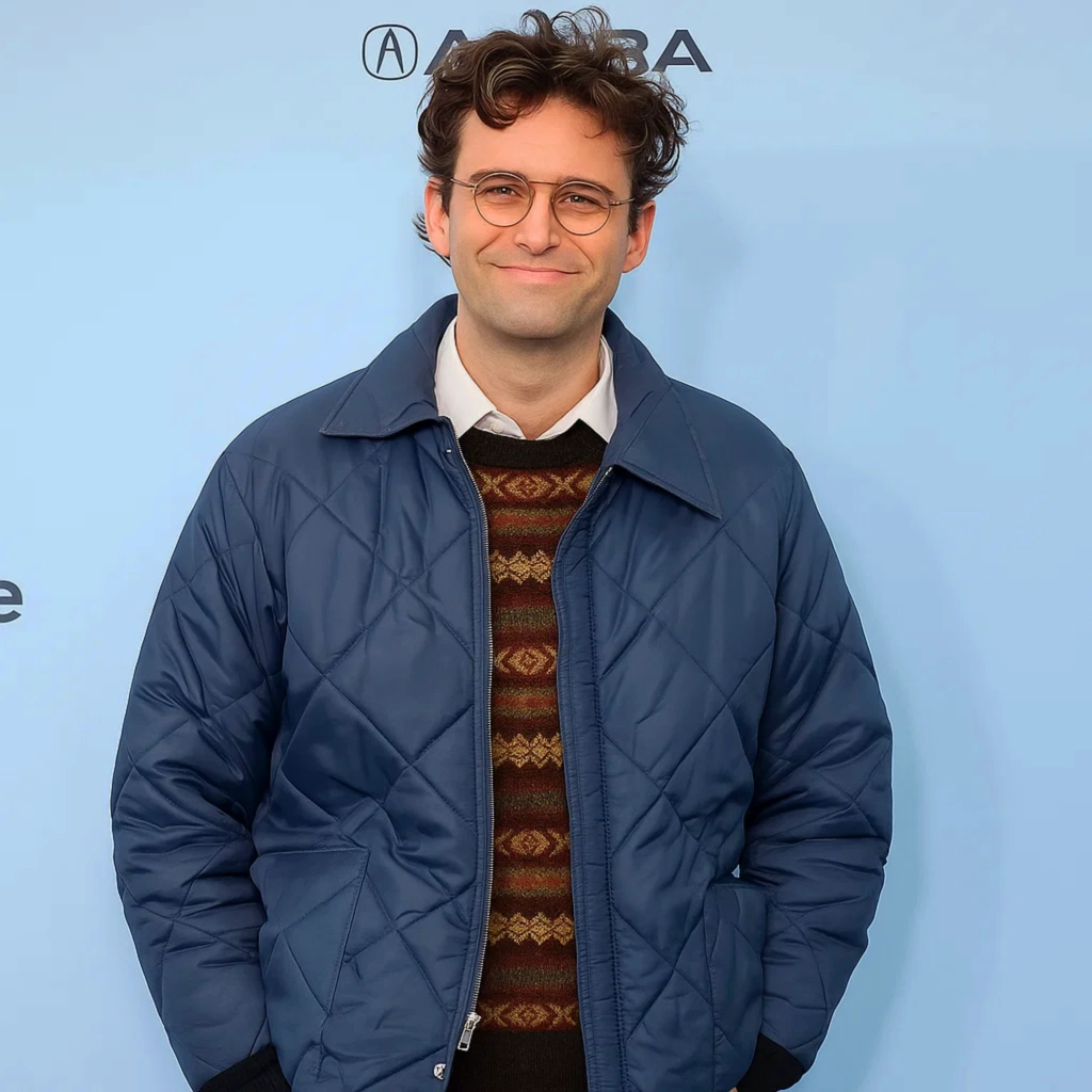 Oh, Hi! John Reynolds Blue Jacket | Shop With Confidence
