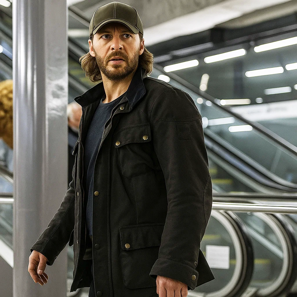 Taylor Kitsch The Terminal List Dark Wolf Black Jacket