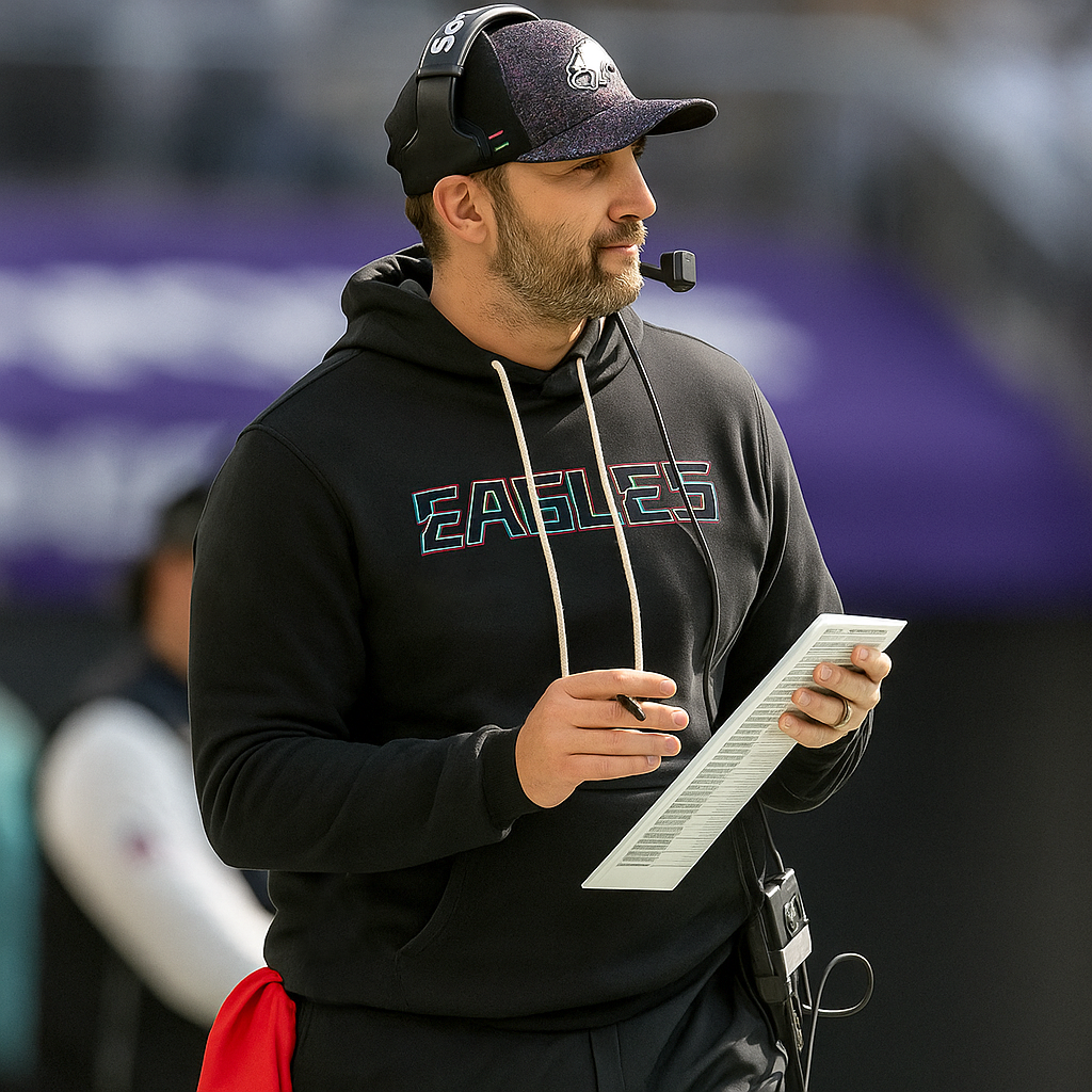 Eagles Coach Nick Sirianni Black Hoodie | Nick Sirianni Hoodie