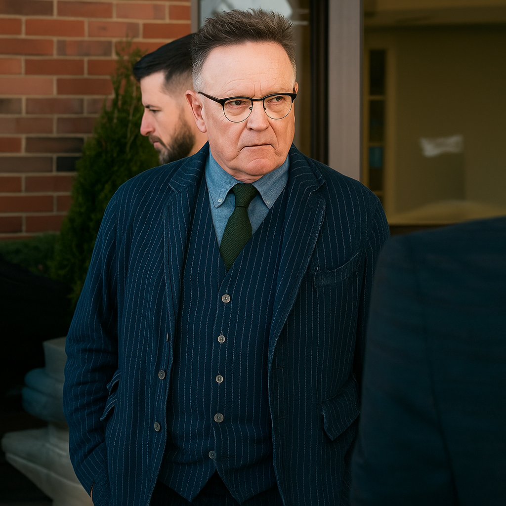 Tulsa King S03 Robert Patrick Blue Blazer | Free Shipping