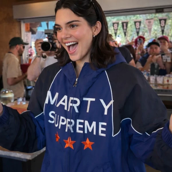 Marty Supreme Kendall Jenner Hooded Jacket | Shop Yours Now